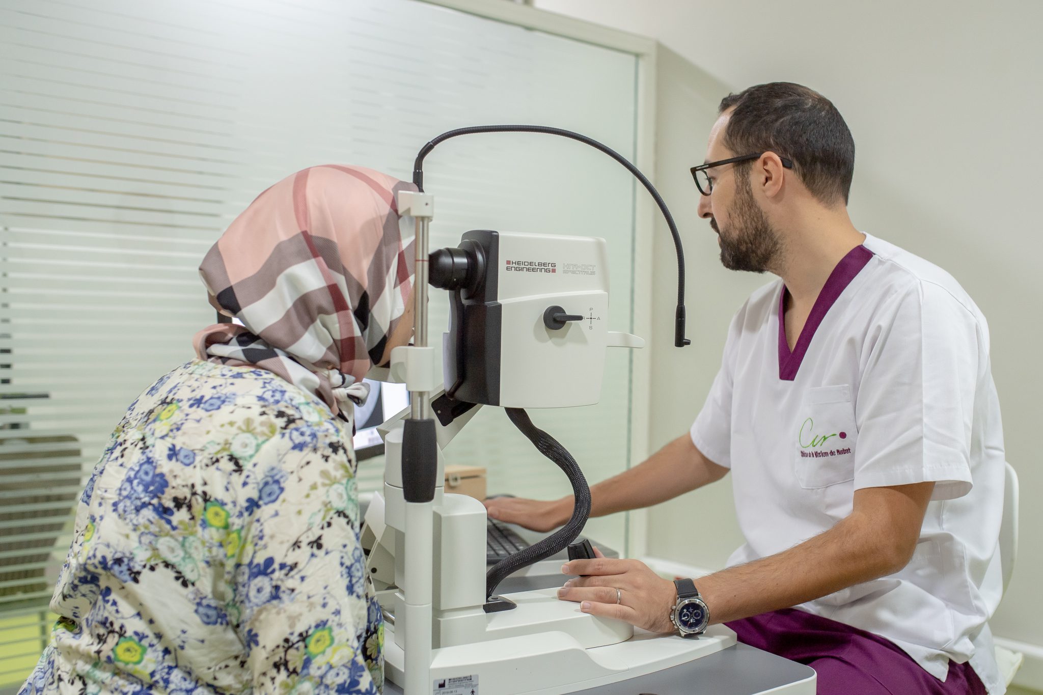 Exploration et orthoptie - Clinique de la vision Rabat